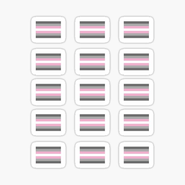 "Demigirl - Pride Flag Pack" Sticker for Sale by FlagsWorld | Redbubble