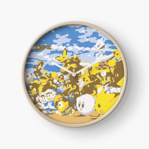 Super Smash Bros Melee Fox Falco Sheik Marth Captain Falcon Clocks ...