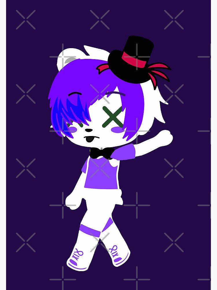 "Gacha club boy - chibi - Boy Anime goth clown - Gacha Club Boys ...