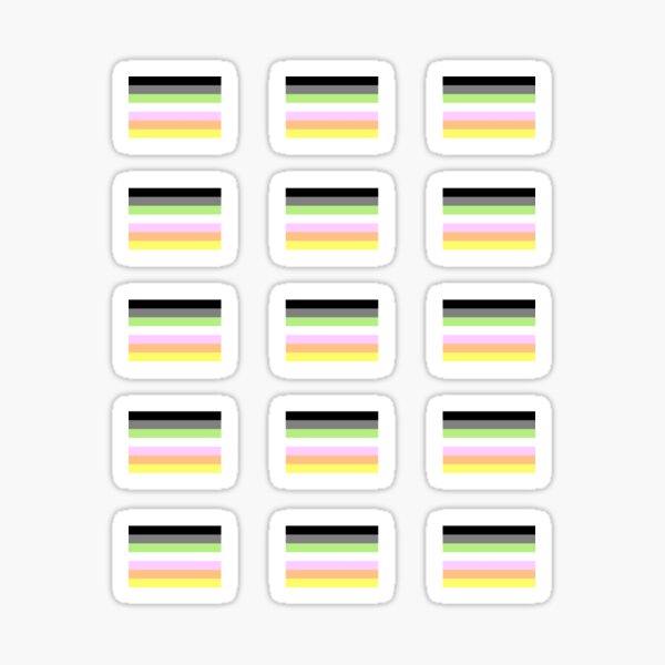 "Panagender - Pride Flag Pack" Sticker for Sale by FlagsWorld | Redbubble
