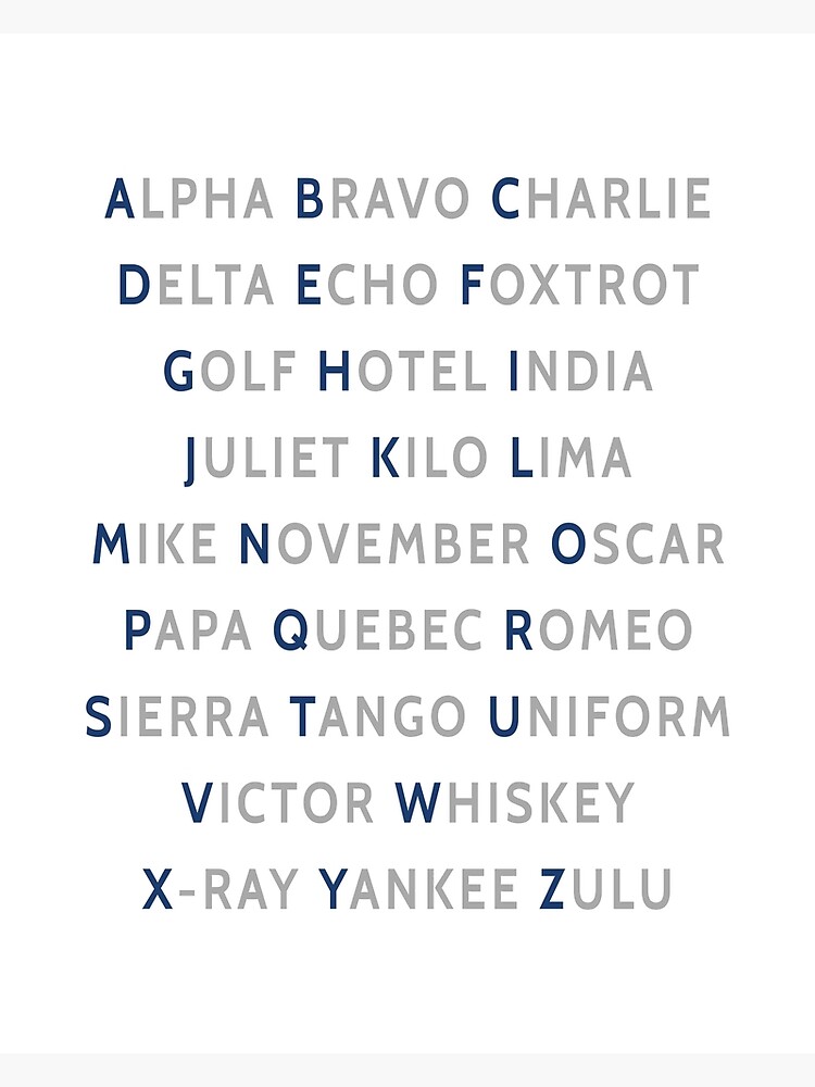 "Phonetic Alphabet, Pilot Gift, Aviation Decor, Boys Room Decor ...