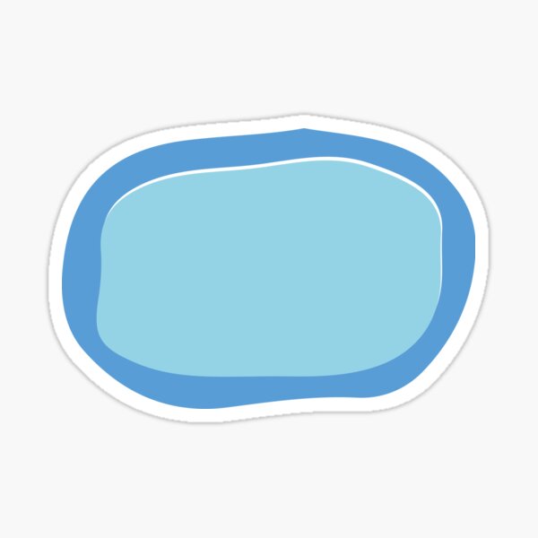 "blue cloud" Sticker for Sale by taotu | Redbubble
