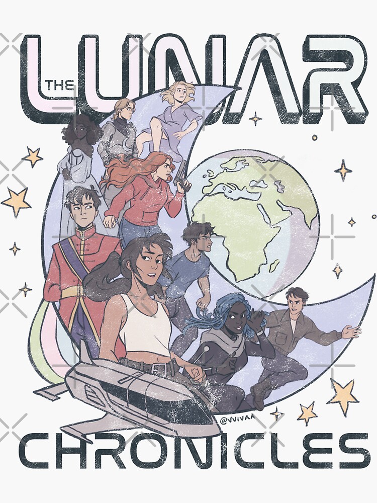 "The Lunar Chronicles - Rampion Crew" Sticker for Sale by vvivaa ...