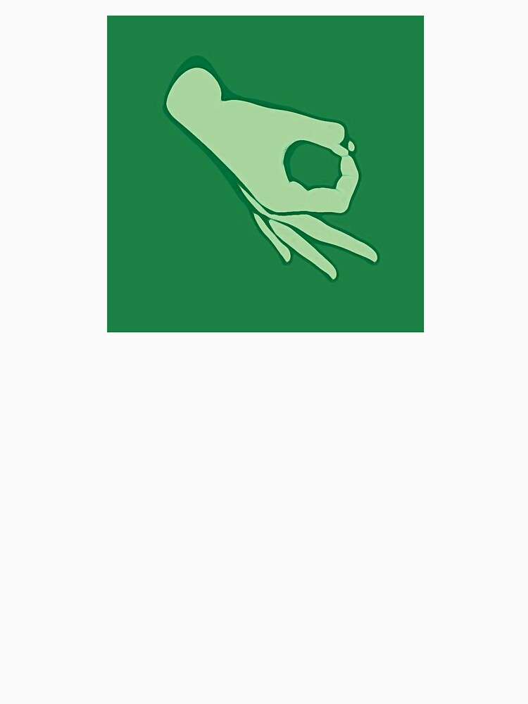 "The School Punching Game/ Circle Hand Gesture Meme" T-shirt for Sale ...