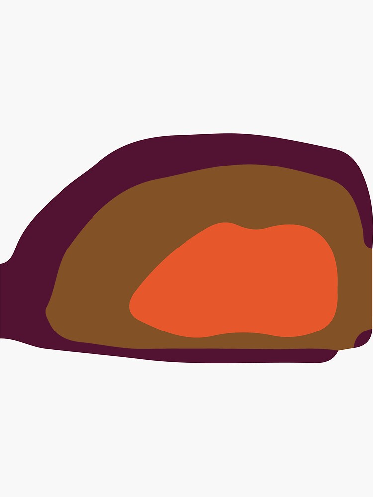 "Brown" Sticker for Sale by taotu | Redbubble