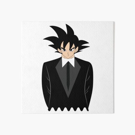 "goku drip goku smoking yoi dragon ball" Art Board Print for Sale by ...