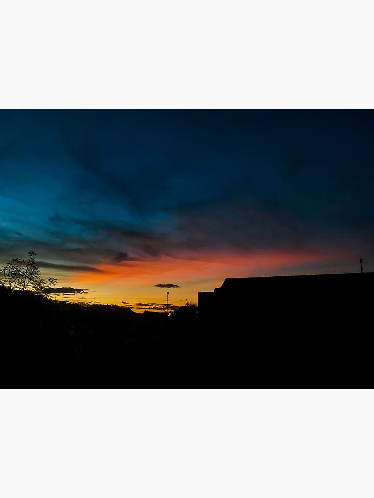 " the sunset sky and the moment of transition" Sticker for Sale by ...