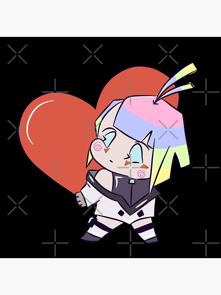 "chibi lucy cyberpunk edgerunners" Poster for Sale by littleriverxoxo ...