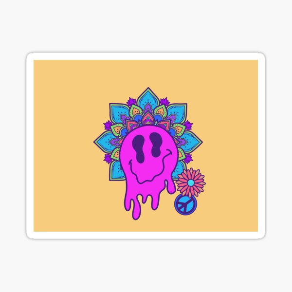"Peace out!" Sticker for Sale by RobotUnicorn333 | Redbubble