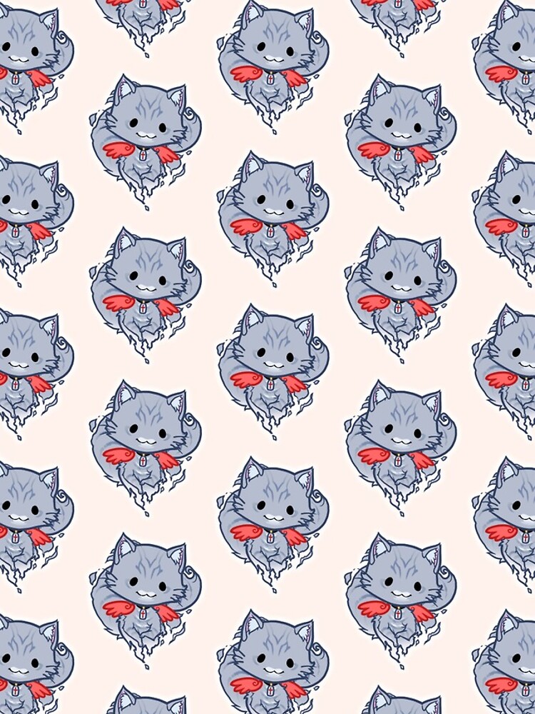 "Halloween Chibi Winged Kitty - Grey Tabby Ghost Cat" iPhone Case for ...