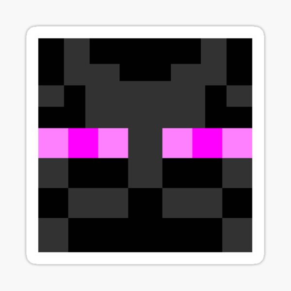 Minecraft Enderman Face Template