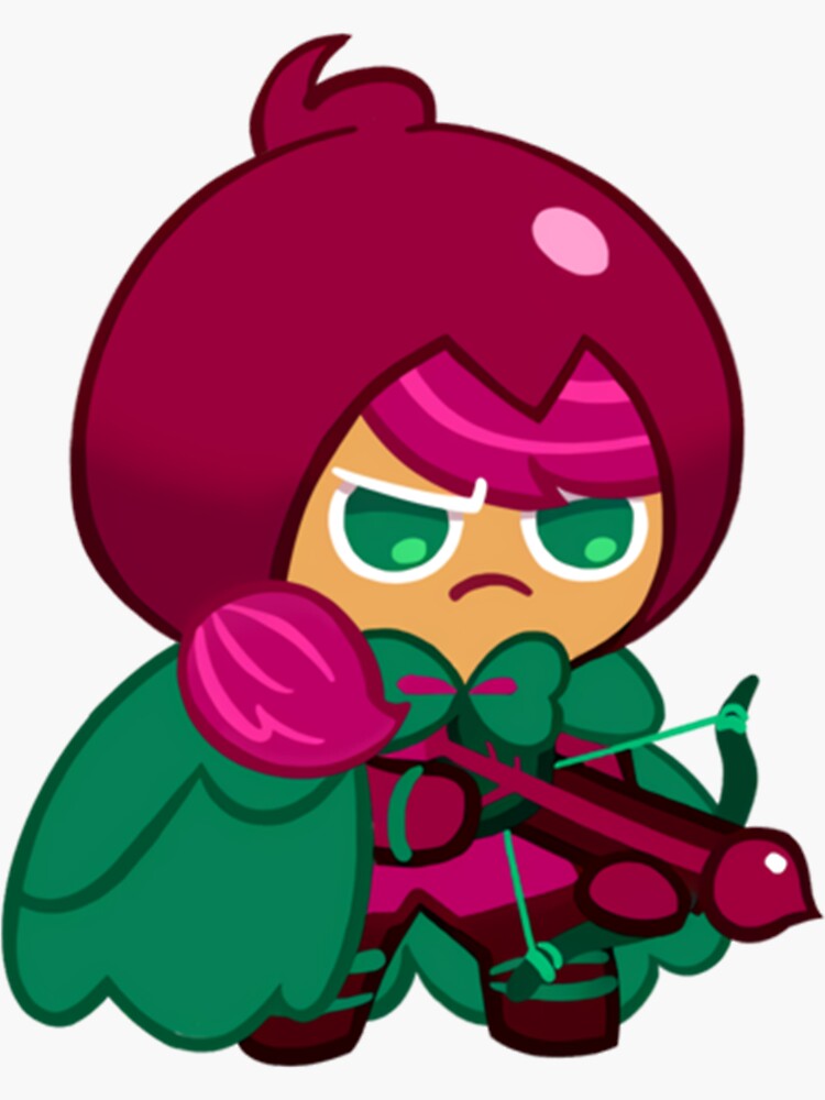"Beet Cookie! Cookie Run Kingdom " Sticker for Sale by Acblackwell ...
