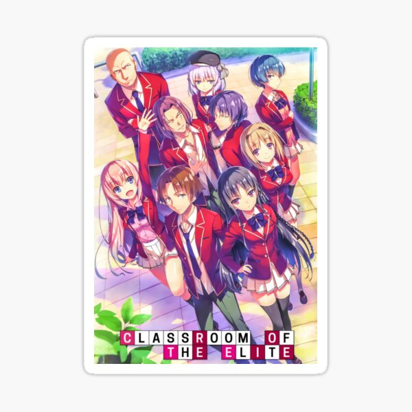 "Classroom of The Elite School Group Photo Poster with All Characters ...