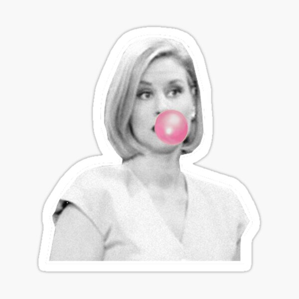 "cc babcock with a bubblegum" Sticker for Sale by o0hannah0oo | Redbubble