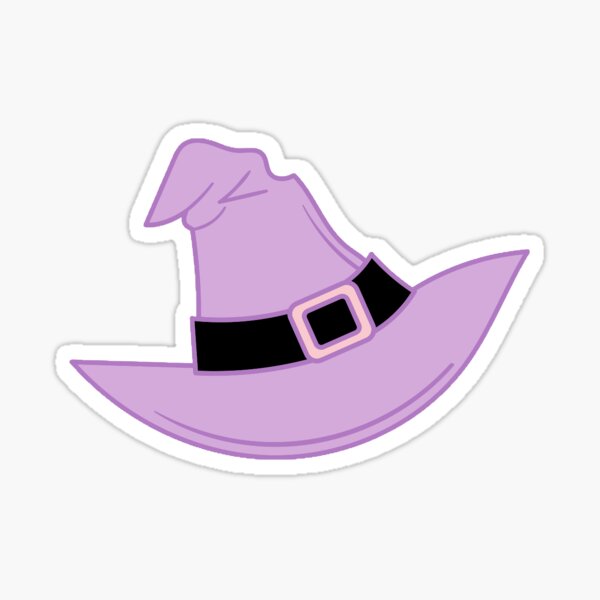 "Cute witch hat" Sticker for Sale by bleucove | Redbubble