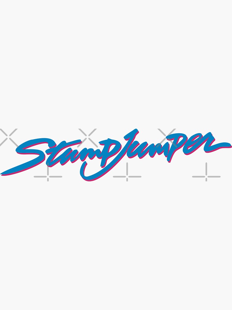 "StumpJumper" Sticker by Rockhopper93 | Redbubble
