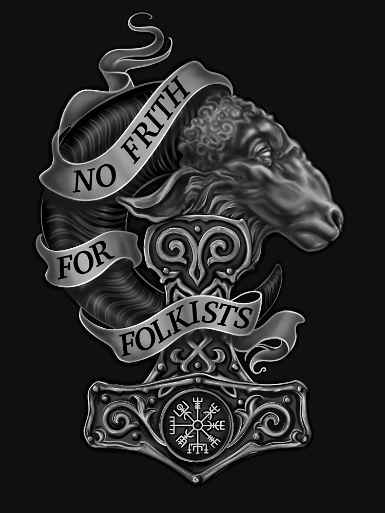 "No Frith" T-shirt for Sale by WolfTheRed | Redbubble | pagan t-shirts ...