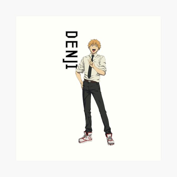 "Denji chainsaw man" Art Print for Sale by youranimeworld | Redbubble
