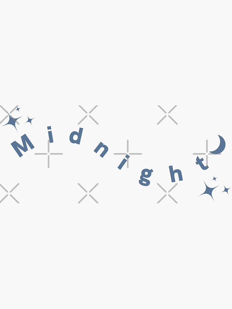 "TS MINIMALIST MIDNIGHTS ALBUM TS10" Sticker for Sale by ...