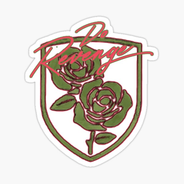 "Do Revenge " Sticker for Sale by RoseJasDesigns | Redbubble