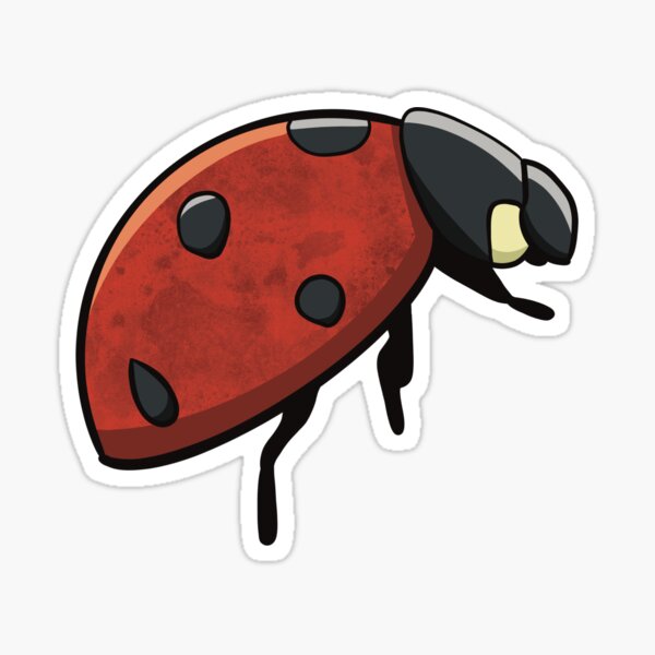 "Ladybug" Sticker for Sale by maywinterfox | Redbubble