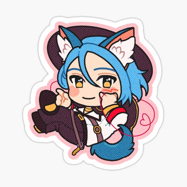 "furro:B HiMERU" Sticker for Sale by chimppurin | Redbubble