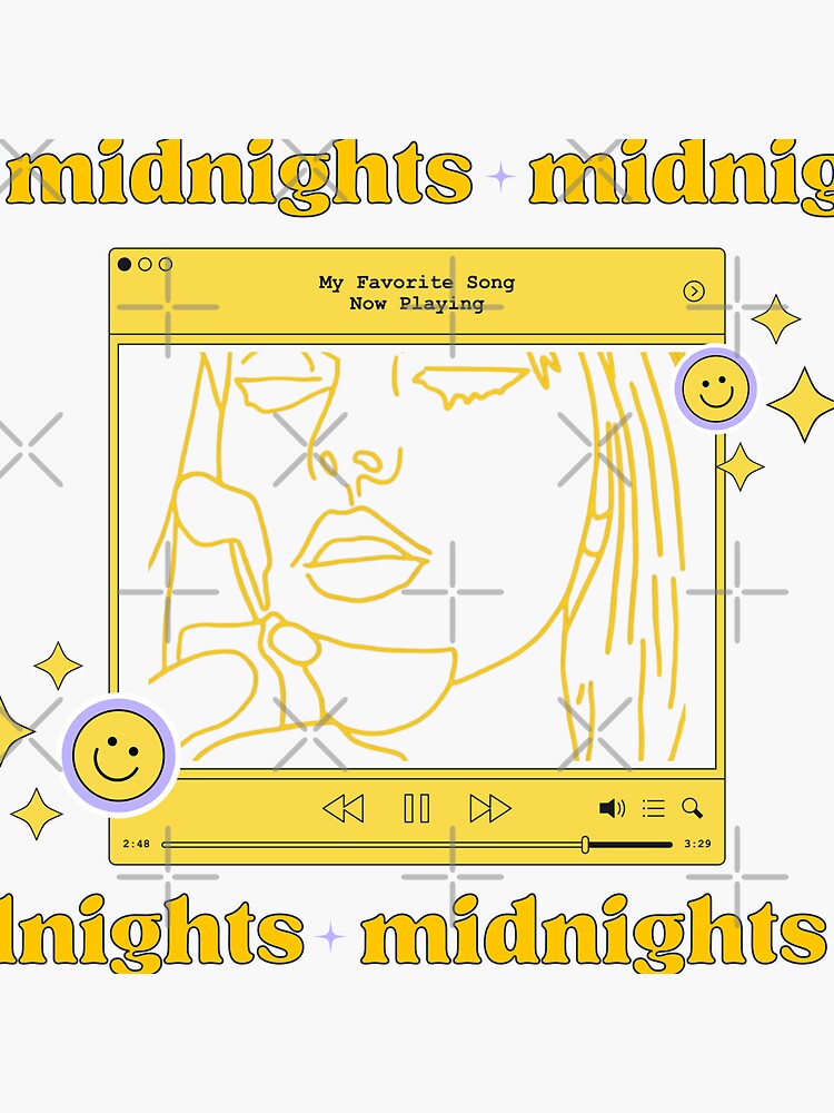 "TS Y2K MIDNIGHTS design TS10" Sticker for Sale by cottagecorococo ...