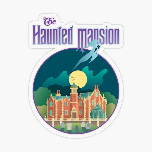 Haunted Mansion Stickers | Redbubble