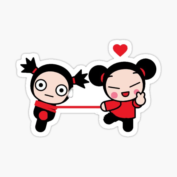 "Funny Love Pucca and Garu" Sticker for Sale by ZoeyRiley | Redbubble