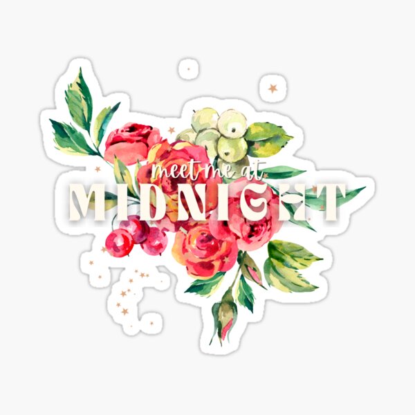 "TS MEET ME AT MIDNIGHT MIDNIGHTS COTTAGECORE FLORAL DESIGN TS10 ...