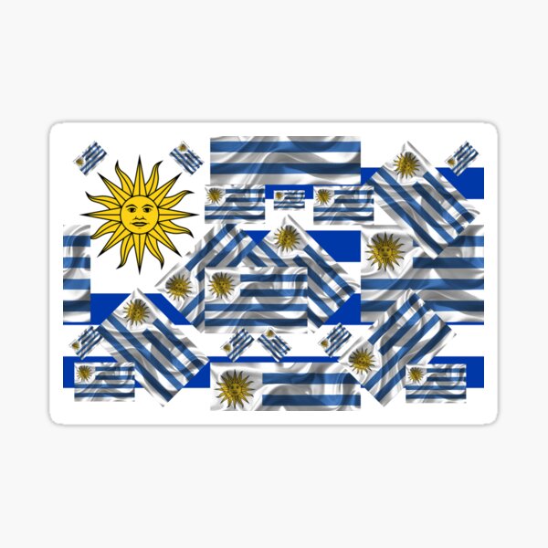 "Uruguay Flag" Sticker for Sale by Cozwins | Redbubble