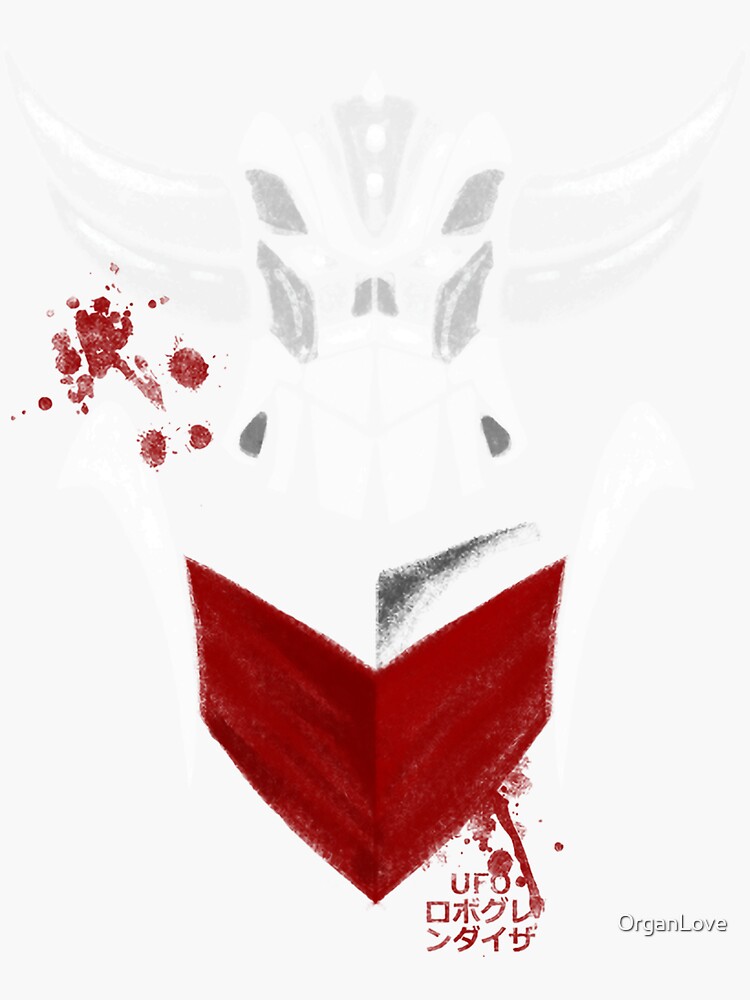 "Funny Gifts Grendizer Vegan Funny Gifts Boy Girl" Sticker for Sale by ...