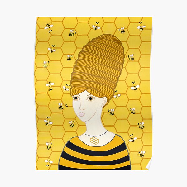 "Beehive" Poster for Sale by cwillustration | Redbubble