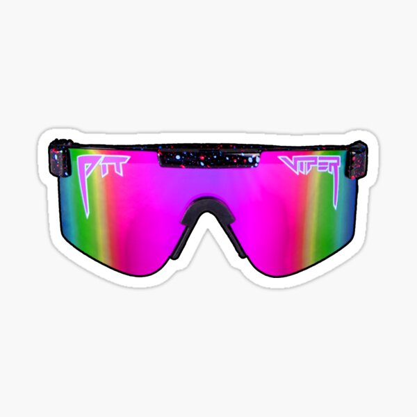 "pit vipers Sticker..." Sticker for Sale by DrDDesignsArts | Redbubble