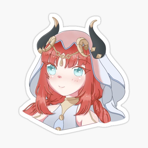 "Nilou / Genshin Impact " Sticker for Sale by Pinkaii | Redbubble