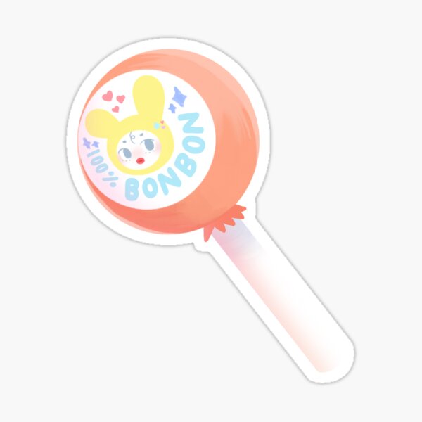"BON BON" Sticker for Sale by cami3-exe | Redbubble