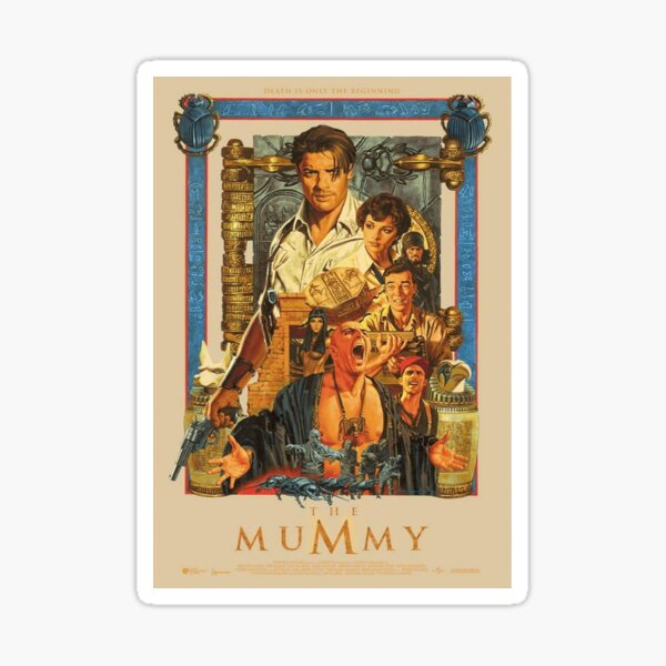 "The Mummy" Sticker for Sale by DAG-Trejd | Redbubble