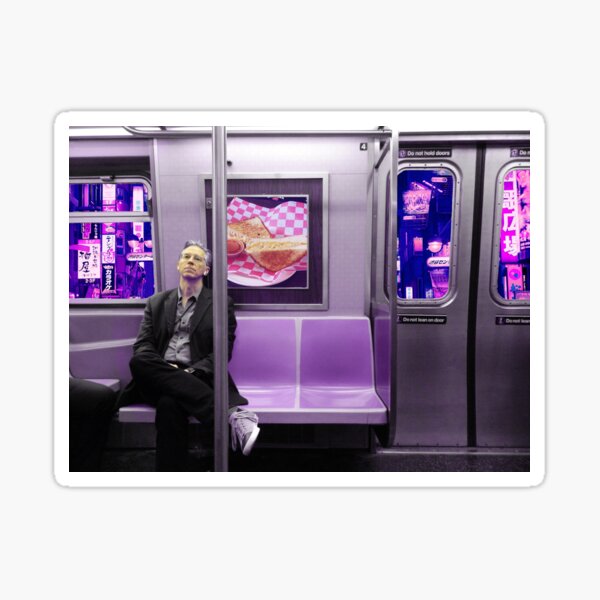 "Subway" Sticker by ShaquandaZer0 | Redbubble