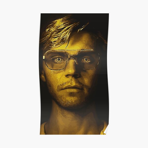 "jeffrey lionel dahmer" Poster for Sale by fcbysree | Redbubble