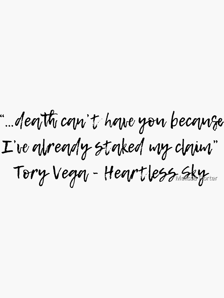 "Zodiac Academy Quote" Sticker for Sale by withmelissap | Redbubble