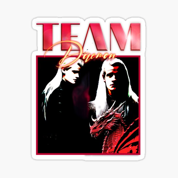 "Team Daemon" Sticker for Sale by Le-Freak | Redbubble