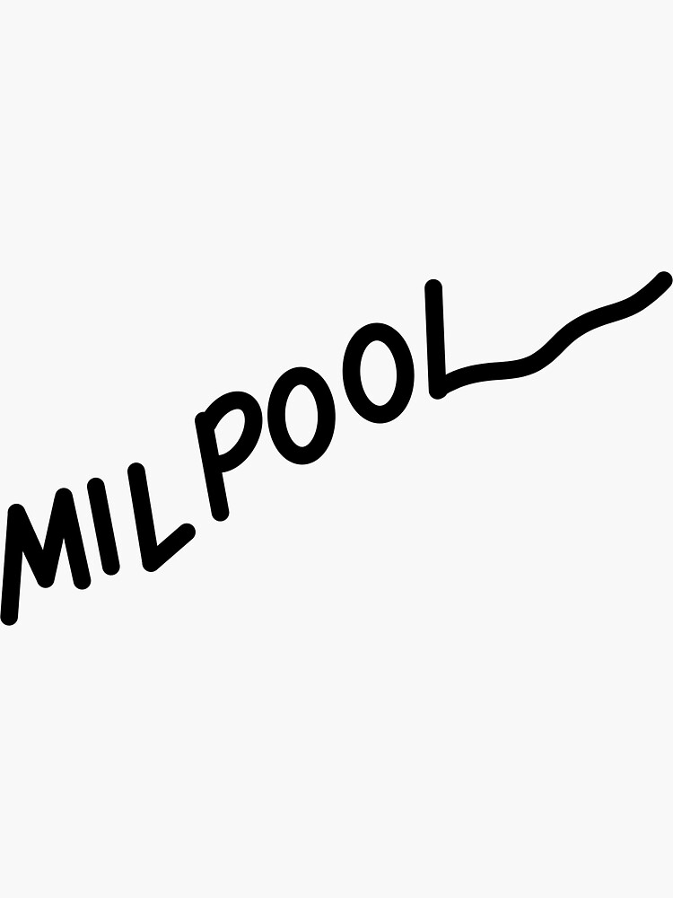 "Milpool" Sticker for Sale by heysar | Redbubble