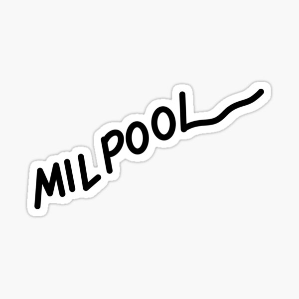 "Milpool" Sticker for Sale by heysar | Redbubble