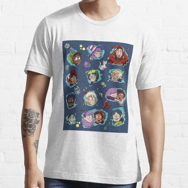 "The owl house wallpaper" T-shirt for Sale by Violetrashie | Redbubble ...