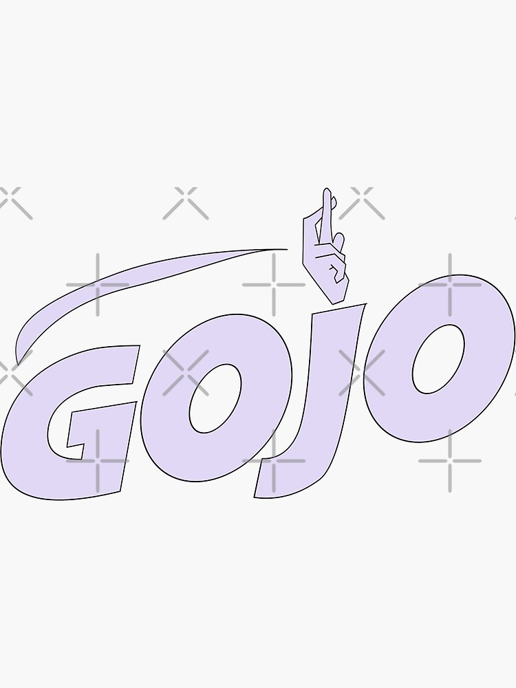 "Gojo Soap Logo Design" Sticker for Sale by SuperSaladtong | Redbubble