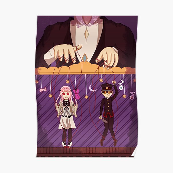 "Toilet Bound Hanako-kun: puppet show" Poster for Sale by ...