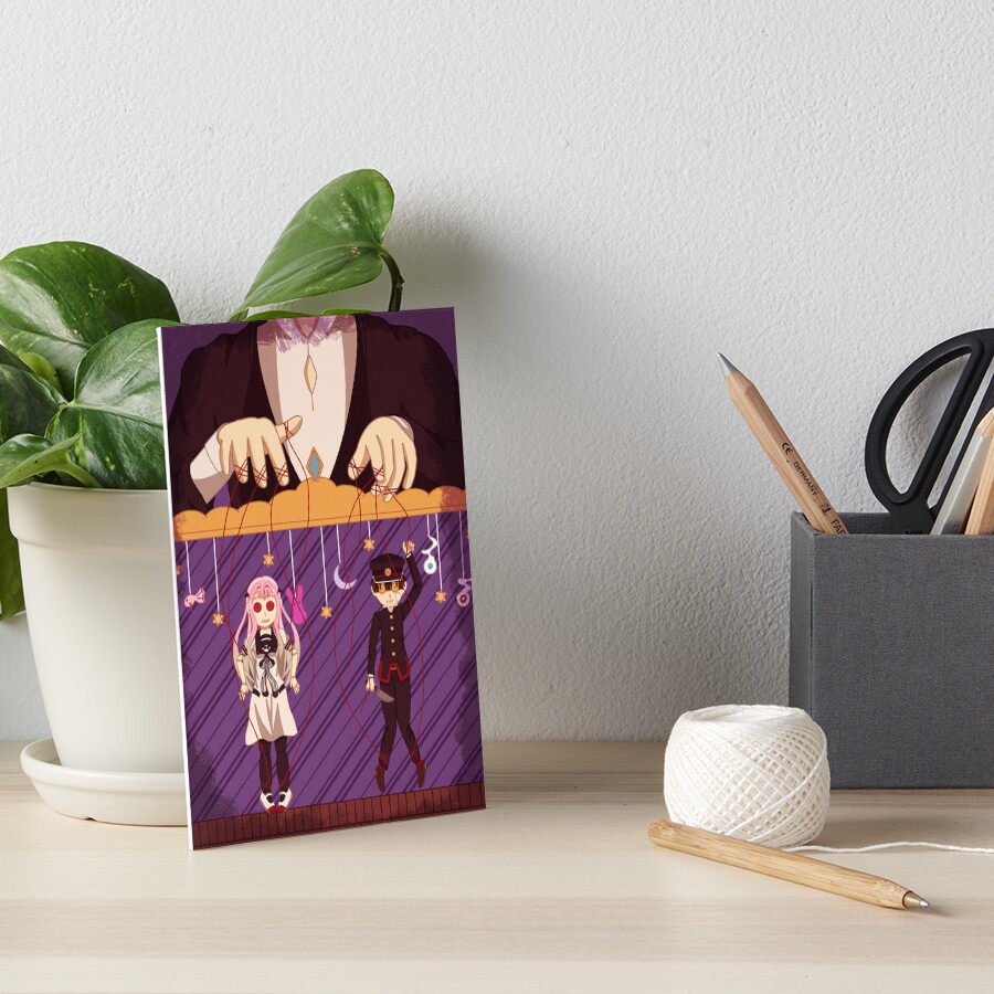 "Toilet Bound Hanako-kun: puppet show" Art Board Print for Sale by ...