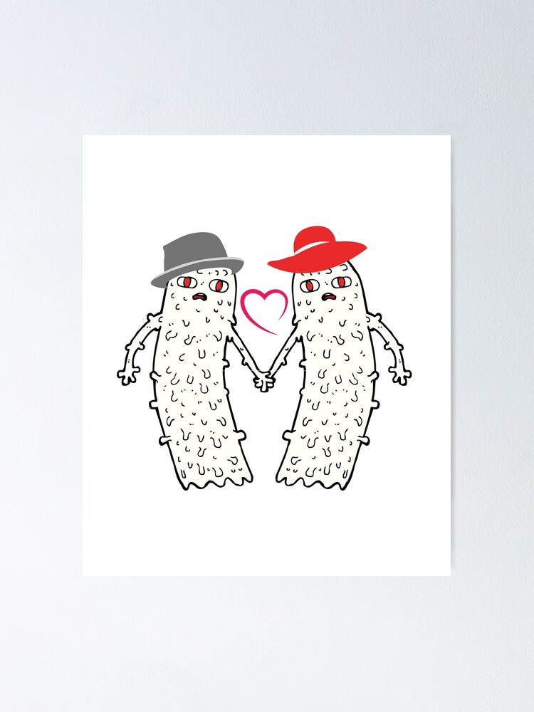 "Ghost Best Friends" Poster for Sale by CorneliusDesign | Redbubble