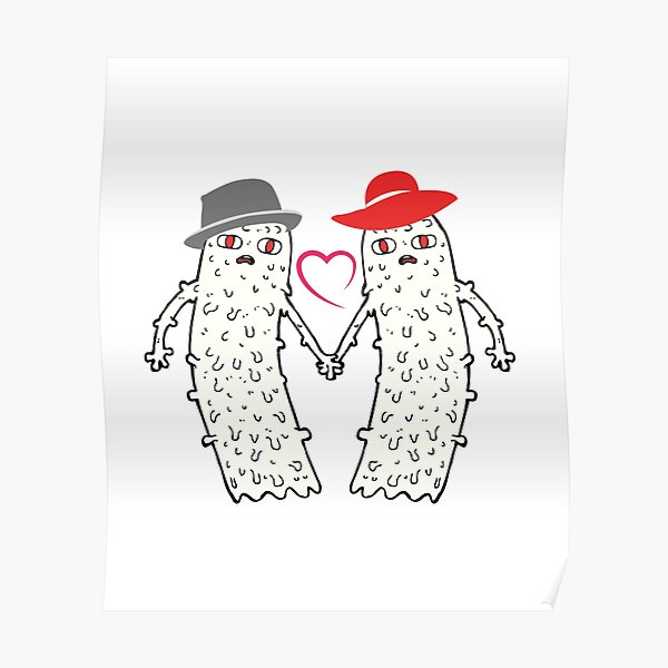 "Ghost Best Friends" Poster for Sale by CorneliusDesign | Redbubble