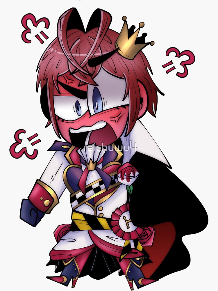 "Riddle Rosehearts Sticker" Sticker for Sale by raichuwu4 | Redbubble